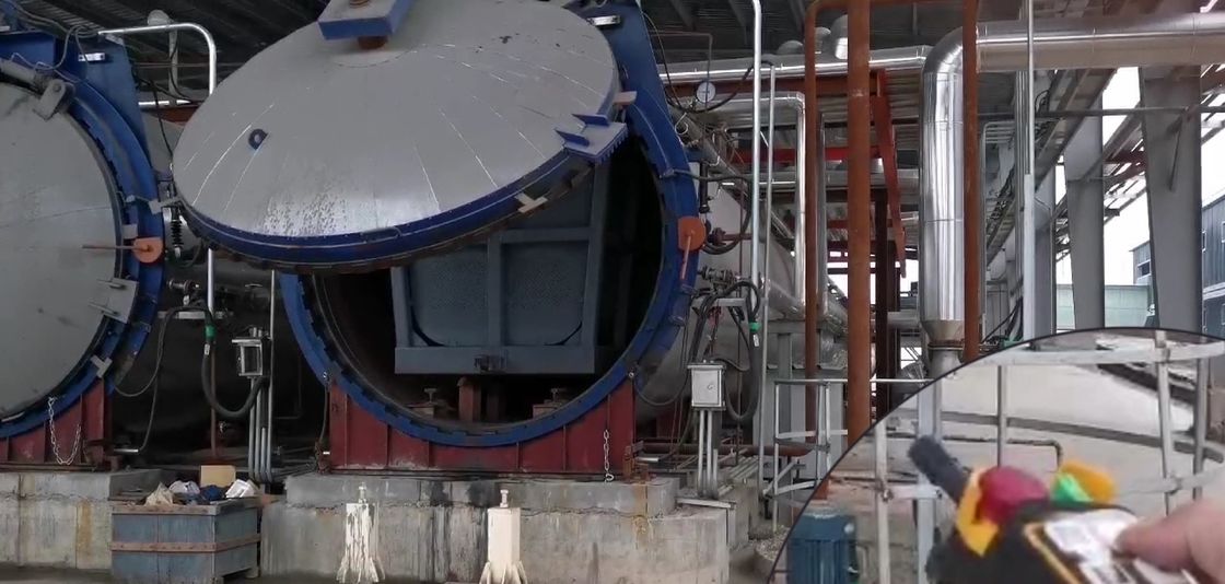 Sand Cement Gypsum AAC Block Autoclave with and 204 Degrees Celsius ...