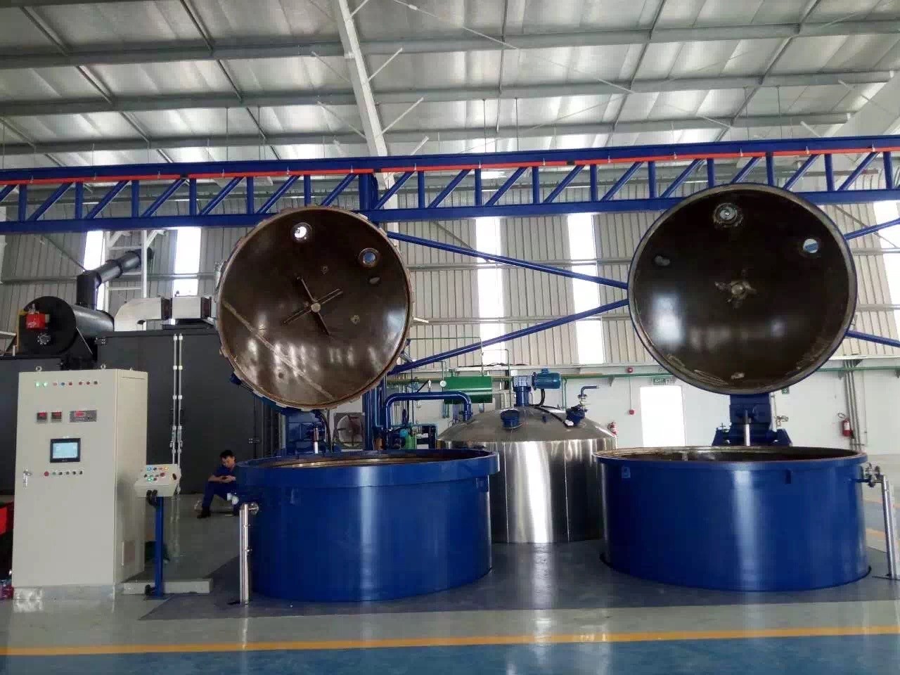 Rubber Autoclave With Safety Interlock , Automatic Control , High ...