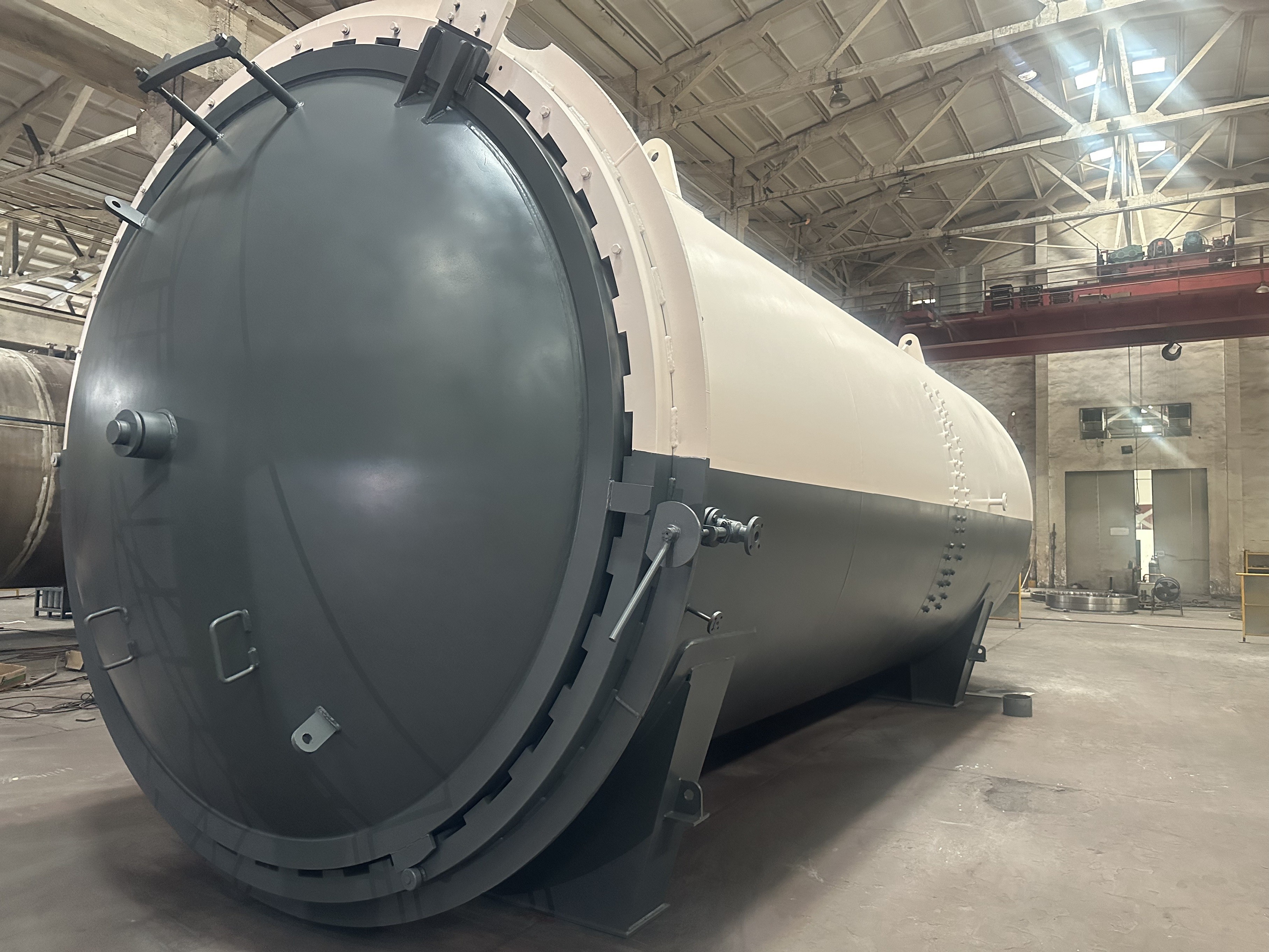 Fully Glass Laminating Autoclave With PLC Controller