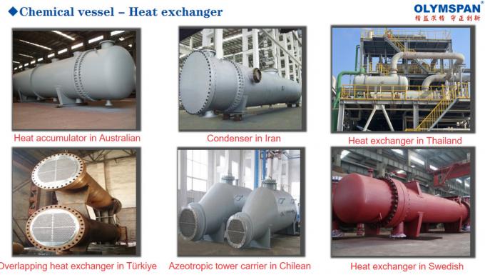 ASME Chemical Heat Exchanger Customization Shell & Tube Heat Exchanger